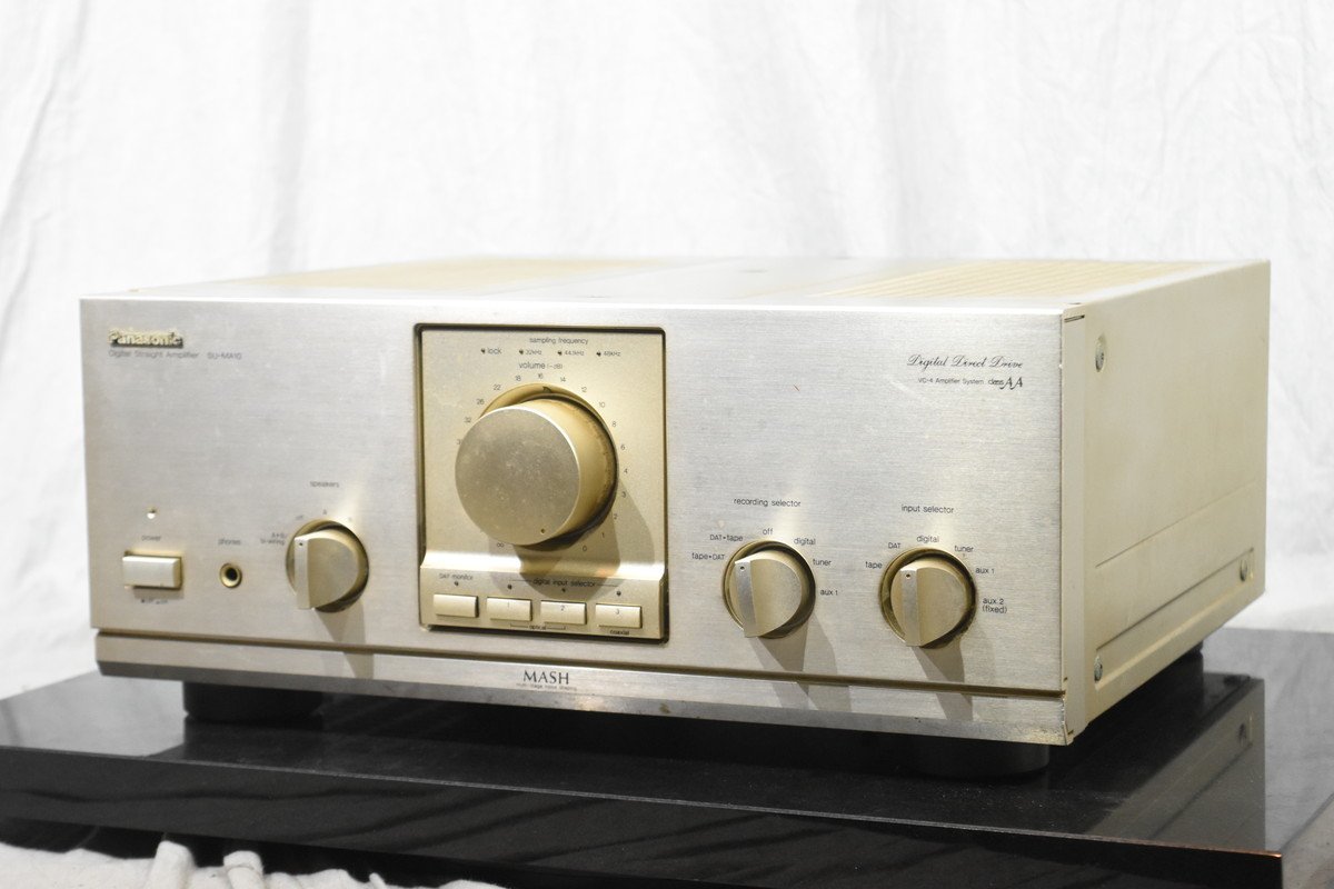 【目立った傷や汚れなし】Technics MOS-FET使用 プリメインアンプ SU-A70 動作品 高音質 コンサイスG Panasonic ...