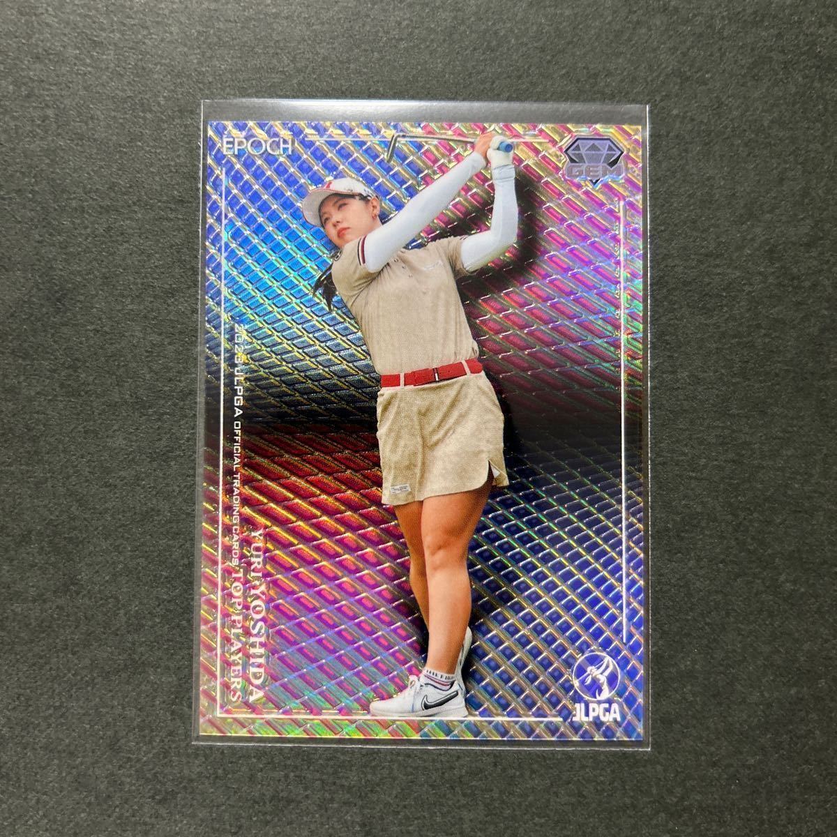 【目立った傷や汚れなし】17枚限定 Epoch2023 Jlpga Top Players 女子プロゴルフ 吉田優利 Gem スペシャルインサートカード エポックの落札情報詳細 ヤフオク 