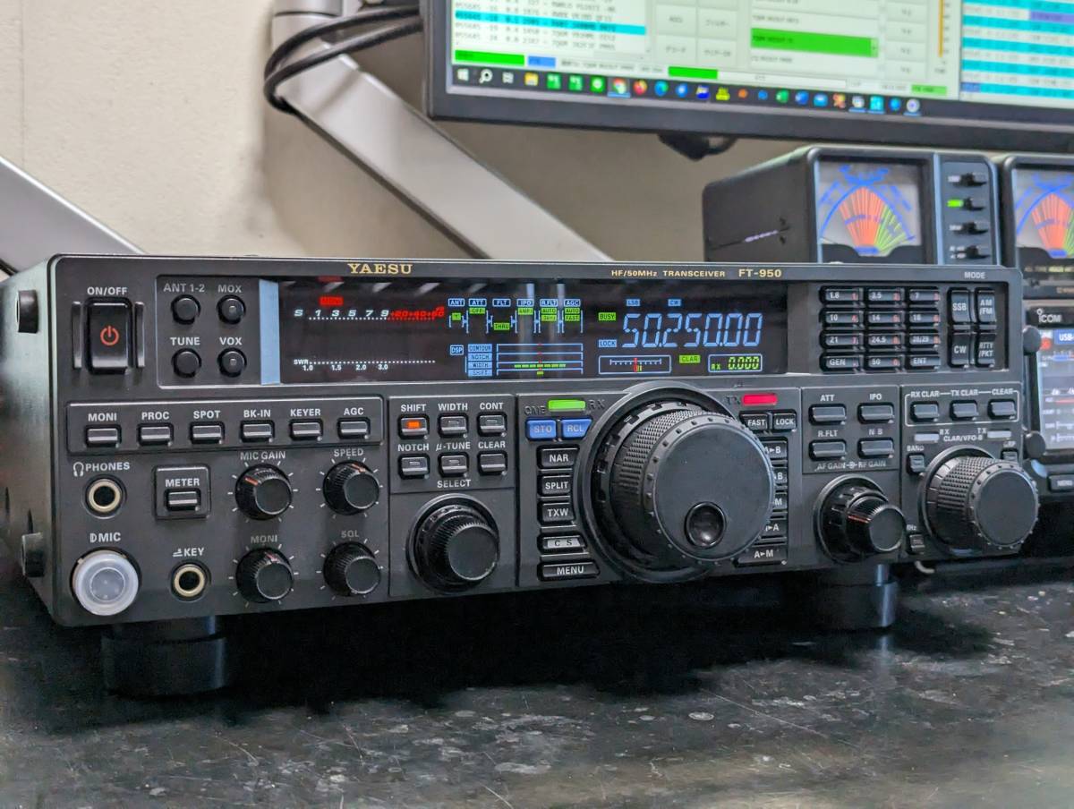 【目立った傷や汚れなし】FT-950M YAESU ヤエス 状態良好 50W機 HF/50MHz の落札情報詳細 - ヤフオク落札価格検索 オークフリー