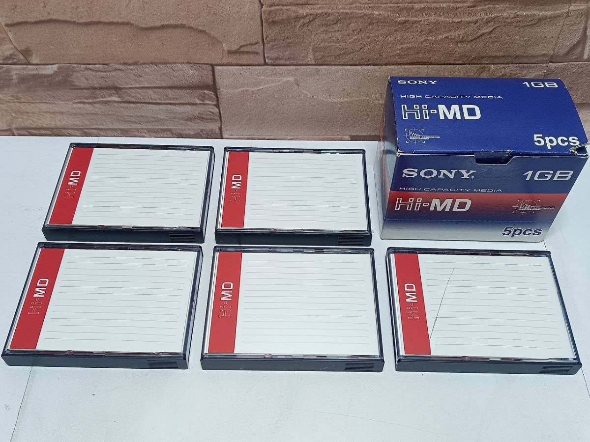 【傷や汚れあり】【1円スタート】5点まとめて SONY Hi-MD HMD1G J 1G 5pcs ハイキャパシティメディア ジャンク品 ソニー 当時物の落札情報詳細 - ヤフオク落札価格検索 ...