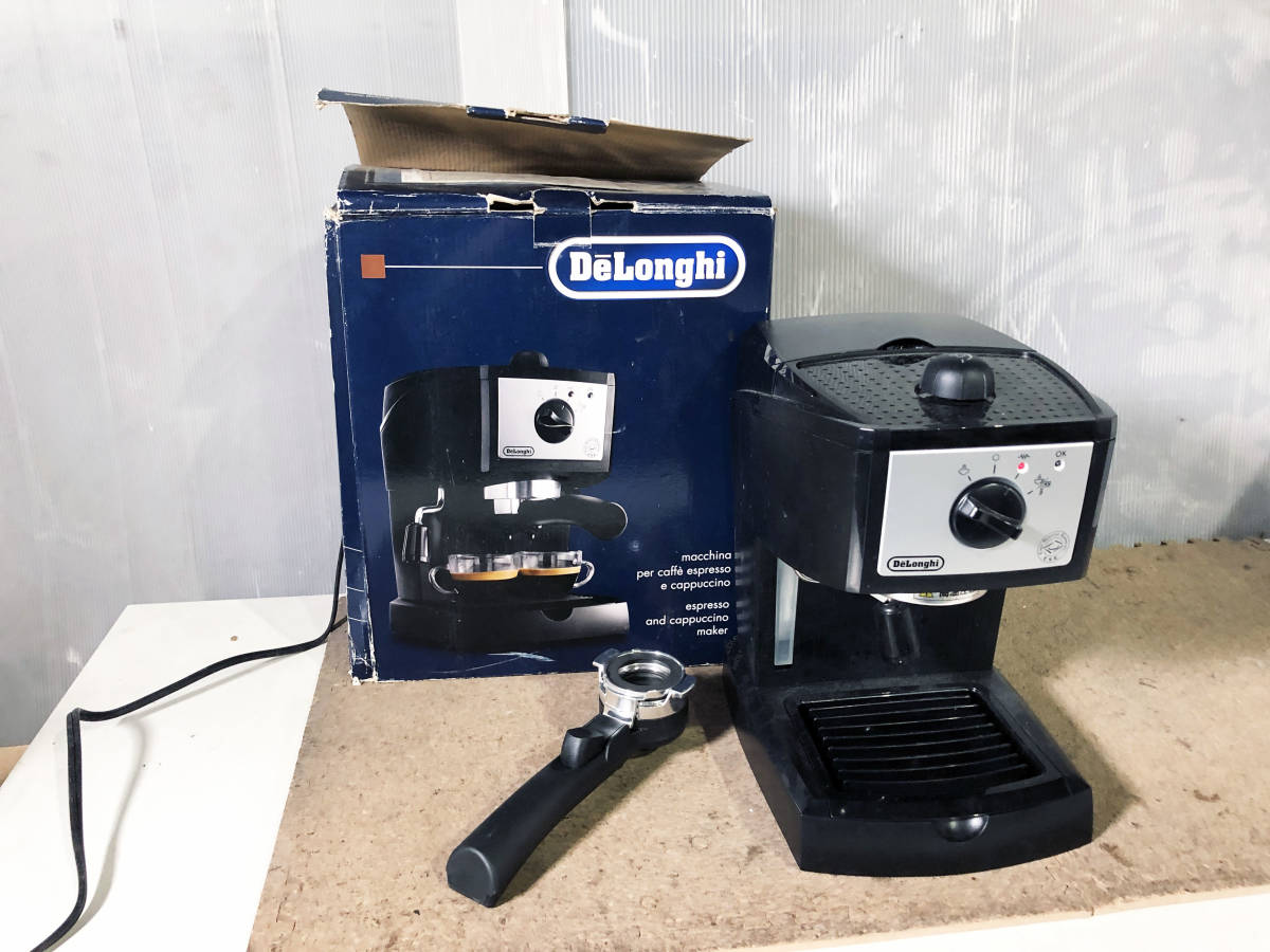 【やや傷や汚れあり】 ★ 中古★Delonghi デロンギ エスプレッソ・カプチーノメーカー【EC152J】CKJNの落札情報詳細 ...