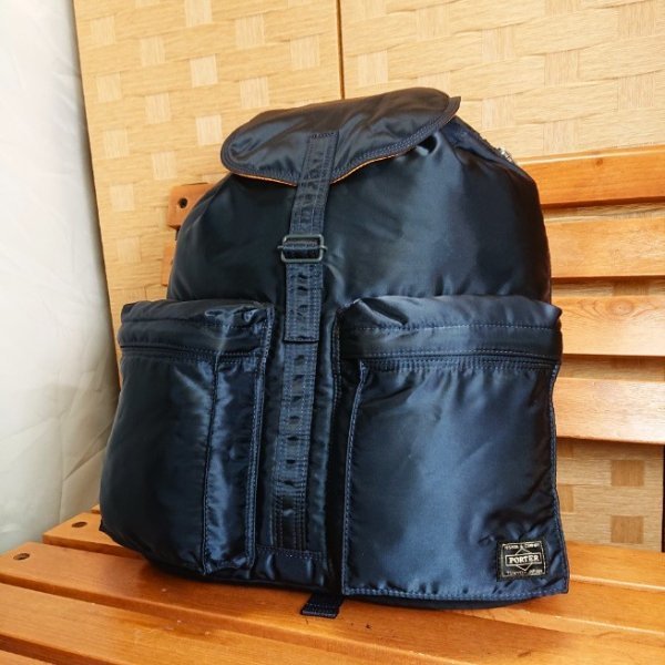 【目立った傷や汚れなし】【超極美品】ポーター HEAD PORTER TANKER BACKPACK リュックサック 吉田カバン ナイロン ...