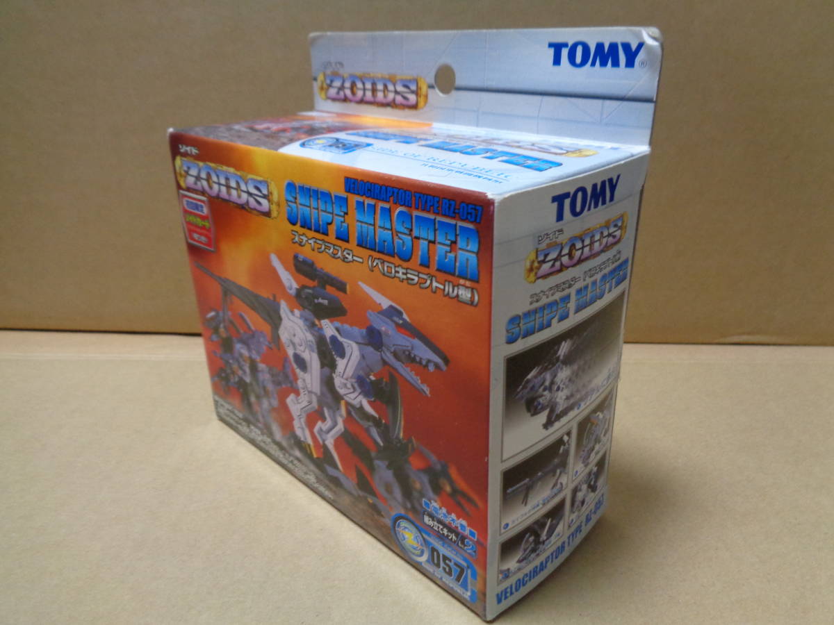 【未使用】【未開封・新品】ゾイド RZ-057 スナイプマスター ZOIDS SNIPEMASTER TOMYの落札情報詳細 - ヤフオク落札価格検索 オークフリー