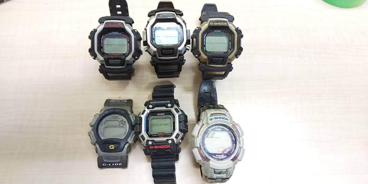【傷や汚れあり】CASIO G-SHOCK おまとめ6本 DW-8300 8120 8150 8140 004 GW-300 カシオ ジーショック 汚れ ねっとり 欠け あり ジャンク品の落札 ...