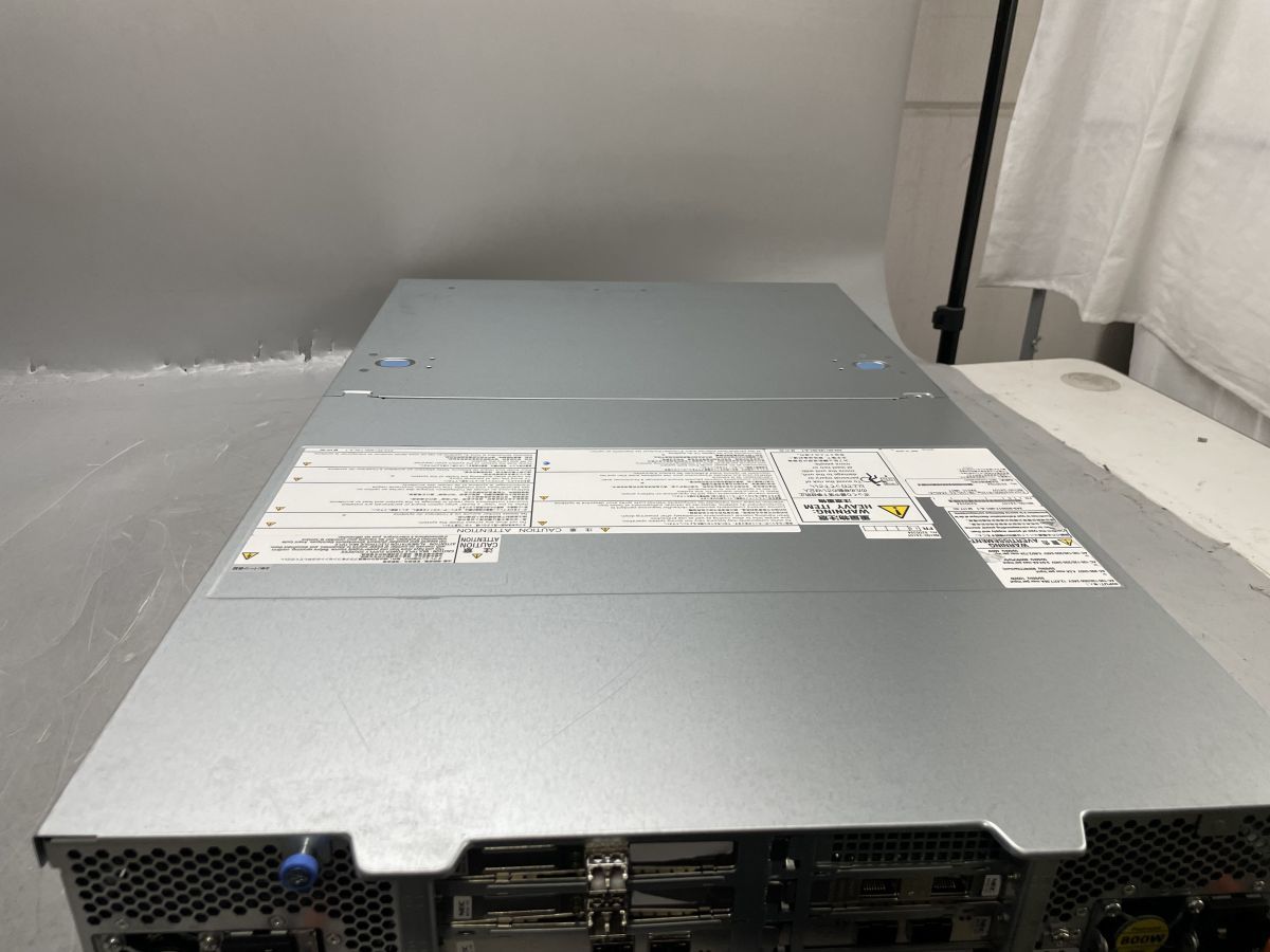 【傷や汚れあり】★1円スタート★NEC Express5800/R120g-2M Xeon E5-2640 v4 x2基 メモリ524GB★現状引渡★ストレージ/OS無★BIOSまでの動作確認 ...