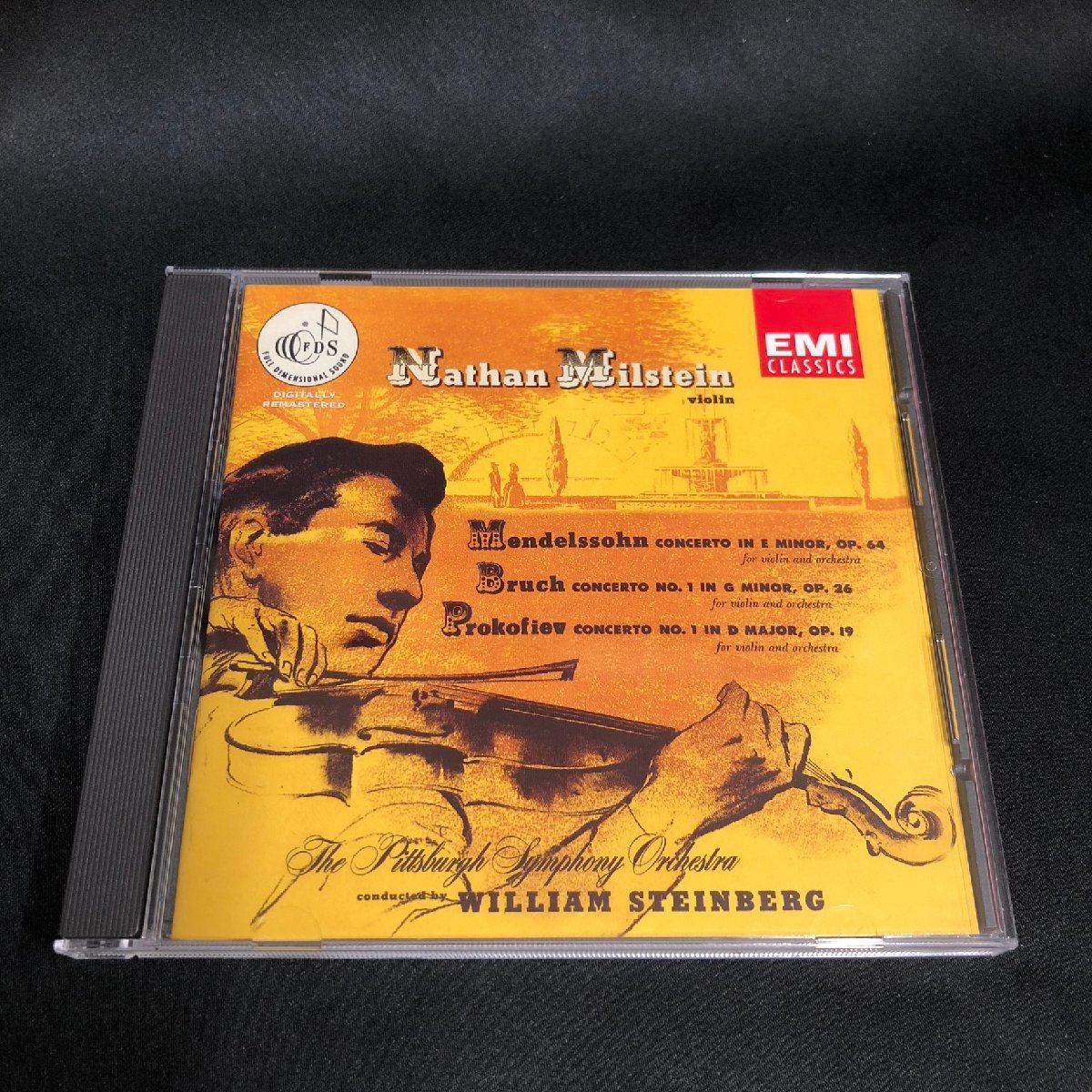 【目立った傷や汚れなし】【稀少】MILSTEIN MENDELSSOHN BRUCH PROKOFIEV VIOLIN CONCERTOS ...