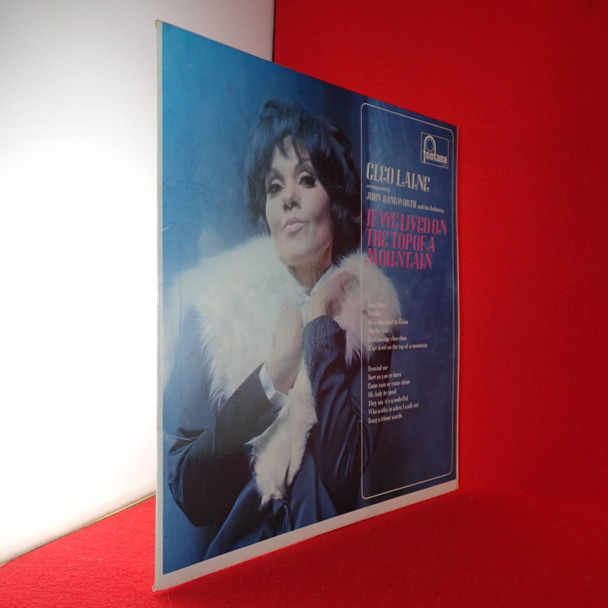 【目立った傷や汚れなし】送料無料★神洗浄【家宝級レア★幻UK盤+極美品+マト1★UKオリジナル】★CLEO LAINE/IF WE LIVED ...