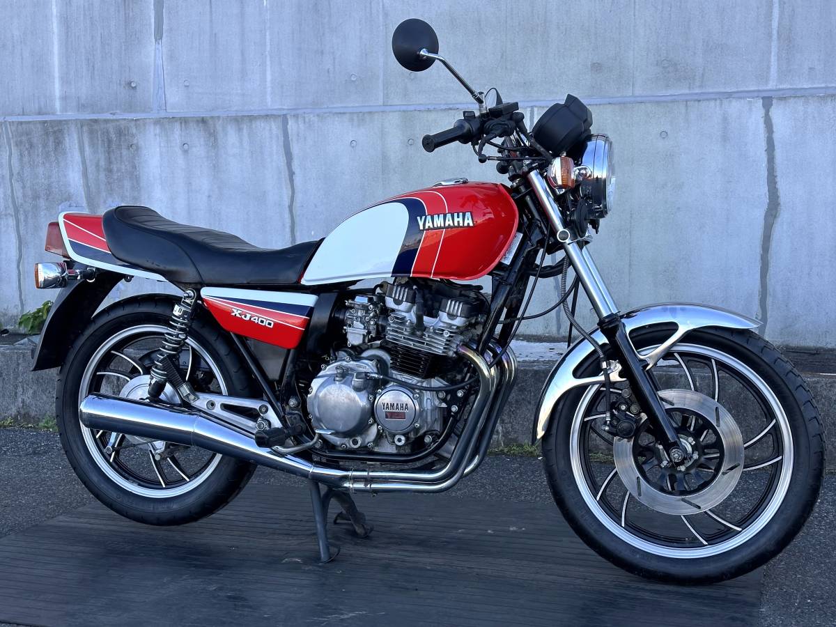 【やや傷や汚れあり】超極上XJ400 ペケジェー!! YSPカラー!! エンジン絶好調!! 車体の状態最高!! ヤマハ YAMAHA エンジン実働 動画あり 旧車絶版車 XJ550 ...