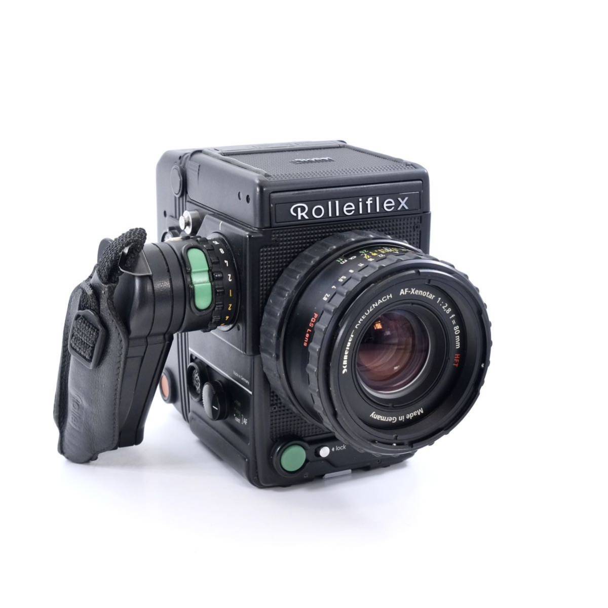【全体的に状態が悪い】【ジャンク品】ROLLEIFLEX ローライフレックス 6008 AF 、80mm 1:2.8 AF -Xenotar ...