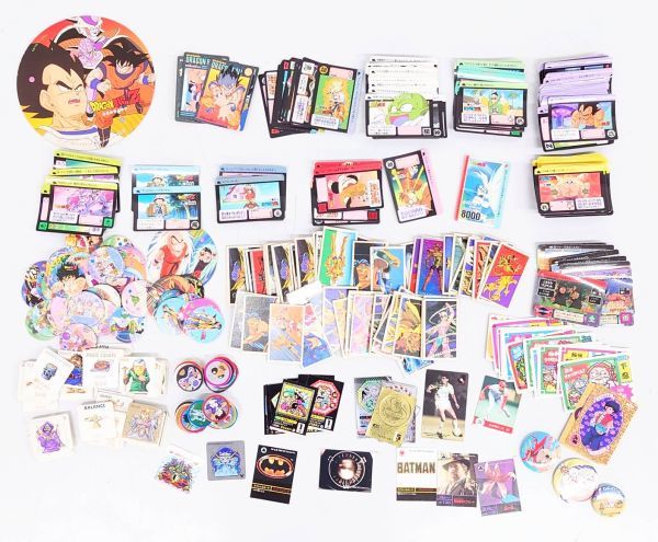 【傷や汚れあり】H337-I57-698 カードゲーム大量まとめ ドラゴンボール 聖闘士星矢 らんま1/2 ガンダム メンコ カードダス シール 他 コレクション レトロ④の落札情報詳細 ...