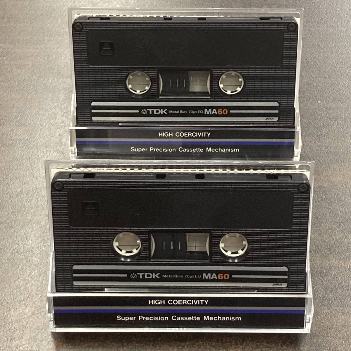 【やや傷や汚れあり】1049T TDK MA 60分 メタル 2本 カセットテープ/Two TDK MA 60 Type IV Metal Position Audio Cassetteの落札 ...