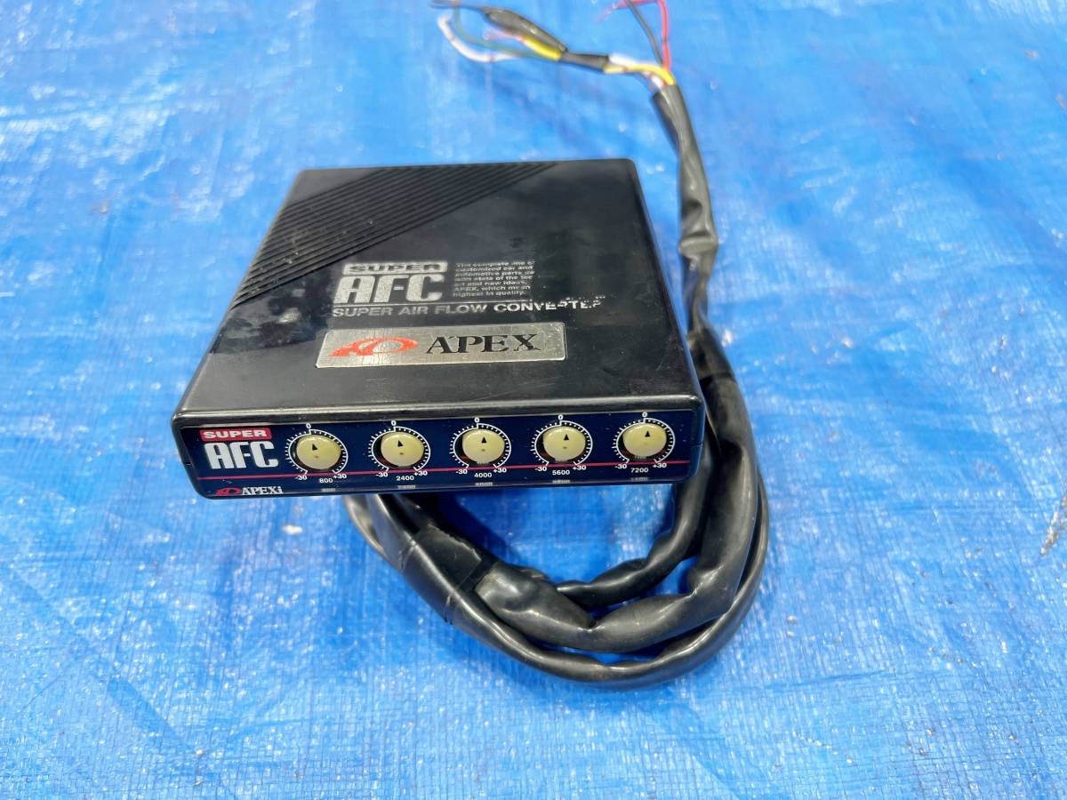 【傷や汚れあり】AE86に装着されていた アペックス APEXi S-AFC 5ダイヤル スーパーエアフロコンバーター 中古品①の落札情報詳細 - ヤフオク落札価格検索 オークフリー
