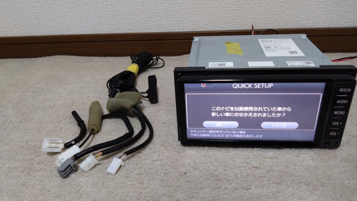【傷や汚れあり】トヨタ 純正ナビ NSCD-W66 SDカード付 セキュリティロック解除済 ②の落札情報詳細 - Yahoo!オークション落札 ...