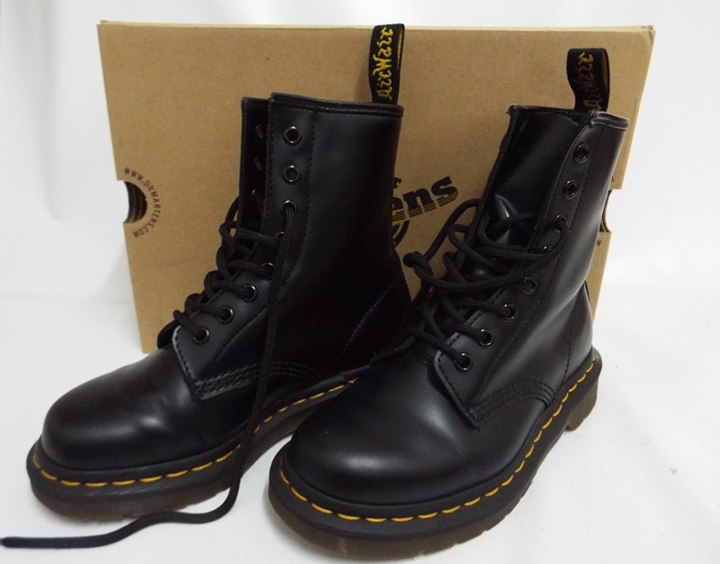 【未使用に近い】美品 Dr.Martens ドクターマーチン 1460 8EYE BOOT 8ホール ブーツ UK3/US4 約22.0㎝ 10072004の落札情報詳細 - ヤフオク落札価格 ...