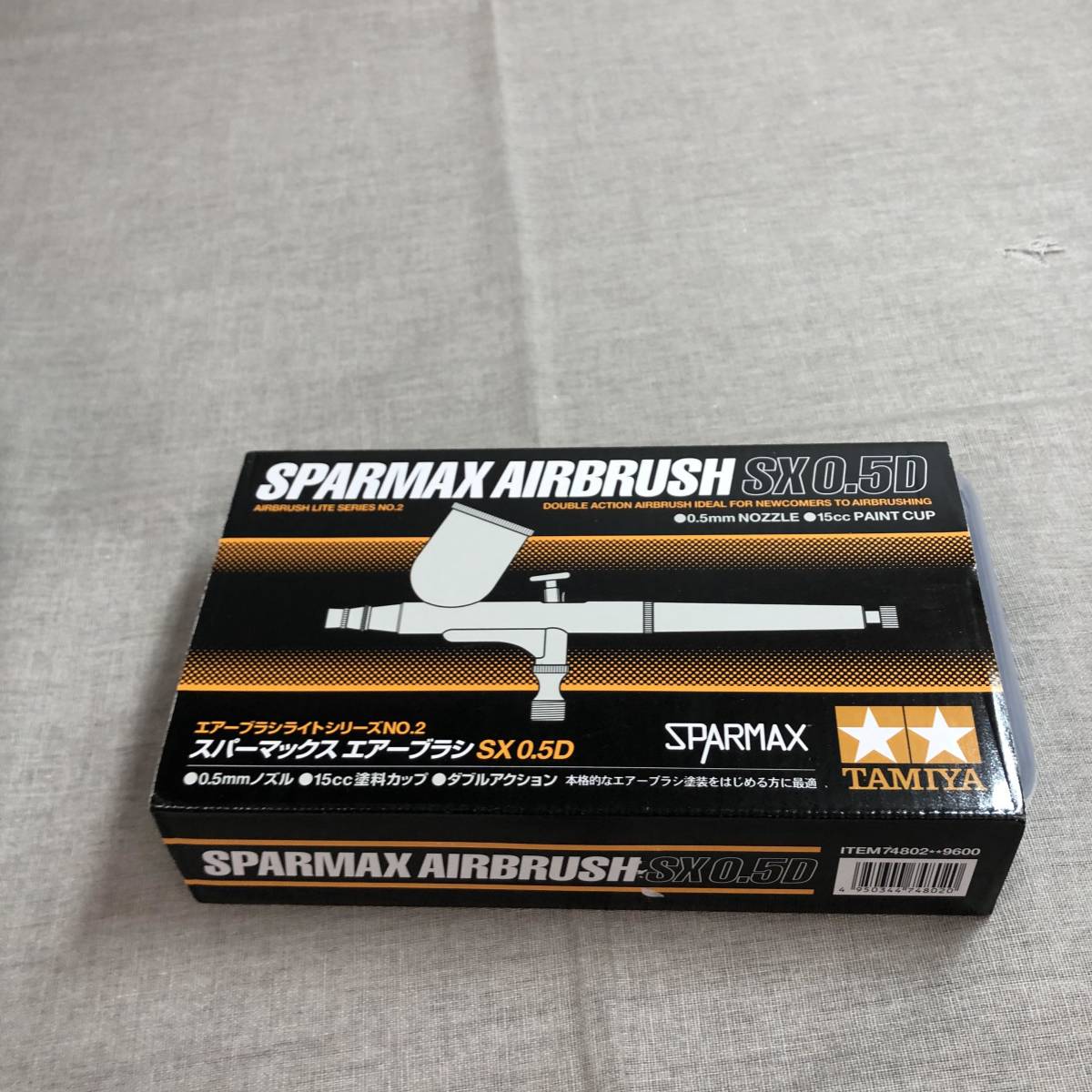 【未使用に近い】タミヤ エアーブラシライトシリーズ No.2 スパーマックス エアーブラシ SX0.5D 74802の落札情報詳細 ...