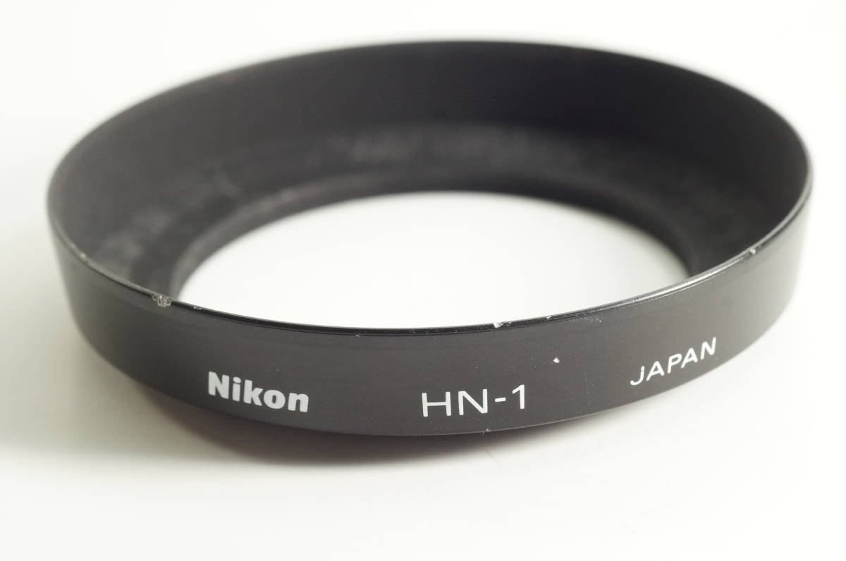 【やや傷や汚れあり】影DG【おおむねキレイ 送料無料】NNIKON HN-1 52mm径 Auto NIKKOR 24mm F2.8 Ai-s ...
