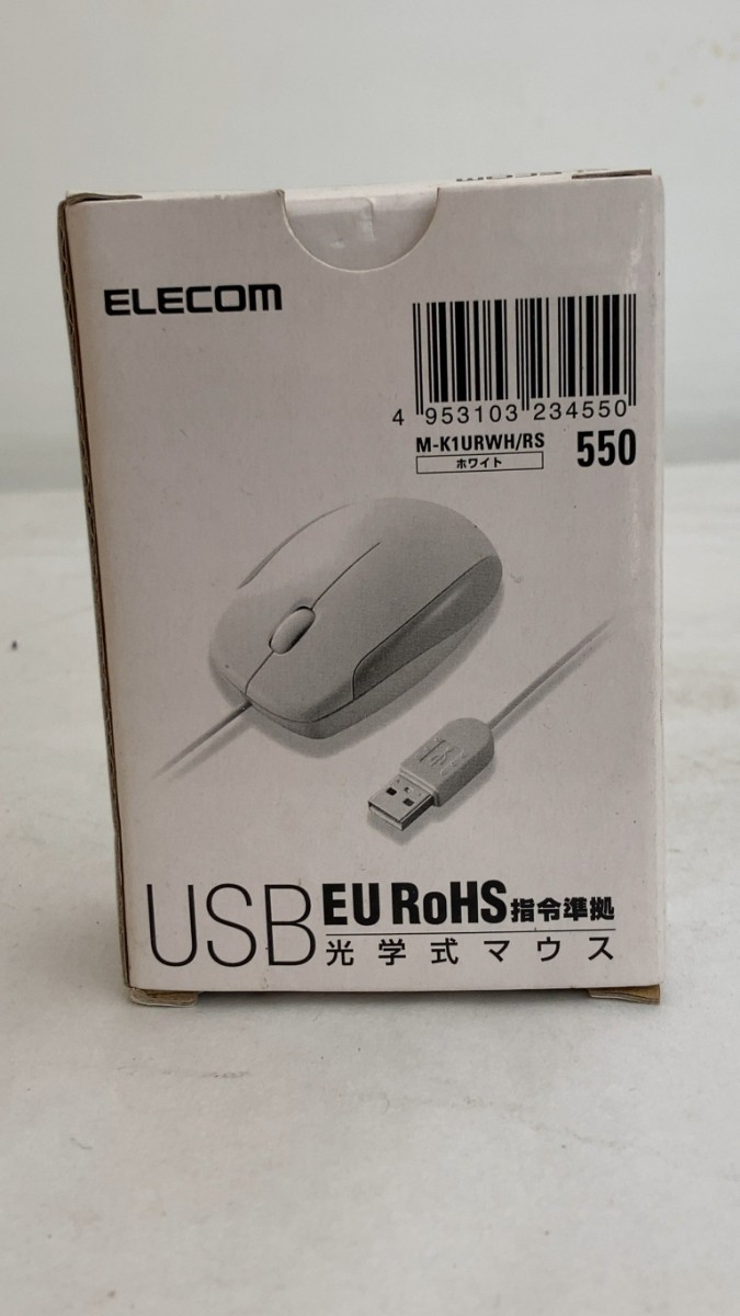 【未使用】★ELECOM エレコム M-K5URWH/RS USB 光学式マウス 未使用（YH1-）の落札情報詳細 - ヤフオク落札価格検索 オークフリー