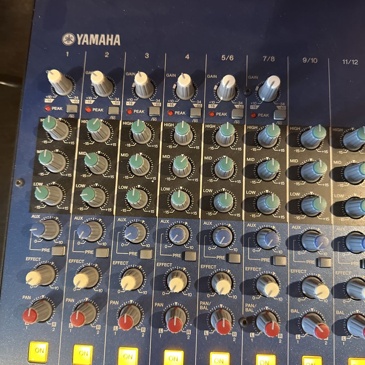 【やや傷や汚れあり】YAMAHA MG12/4 FX ミキサー アナログミキサー エフェクター ミキシングコンソールの落札情報詳細 ...