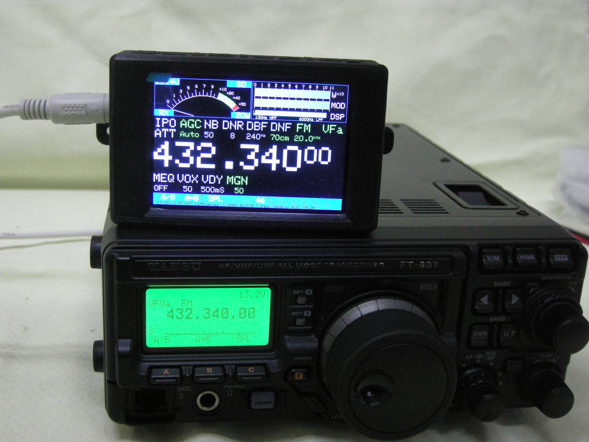 【目立った傷や汚れなし】FT-897用外付け大型ディスプレー ★ Cats Display FT-857/897の落札情報詳細 - ヤフオク ...