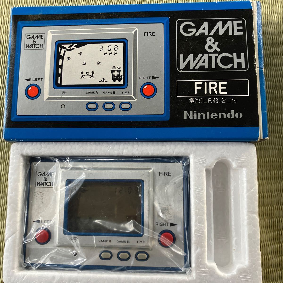 【中古】♪ゲームウォッチ ファイア（FIRE）任天堂【中古】♪の落札情報詳細 - ヤフオク落札価格検索 オークフリー