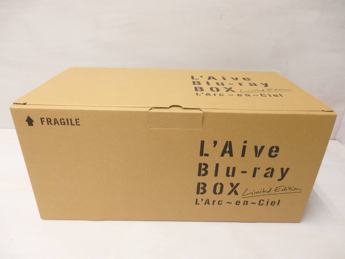 【未使用】cd16) L'Aive Blu-ray BOX Limited Edition L'Arc〜en〜Ciel 完全生産限定盤 ...
