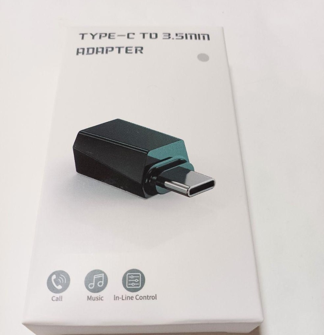 【未使用に近い】Beyeah USB DAC 32 bit / 384 kHz 2023新設計 Type-C to 3.5 mm Hi-Fi ...