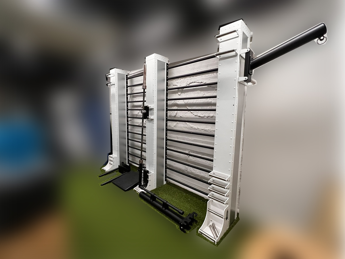 【やや傷や汚れあり】PRECOR プリコー Queenax Functional クイナックス トレーニング H2,600×W3,300× ...