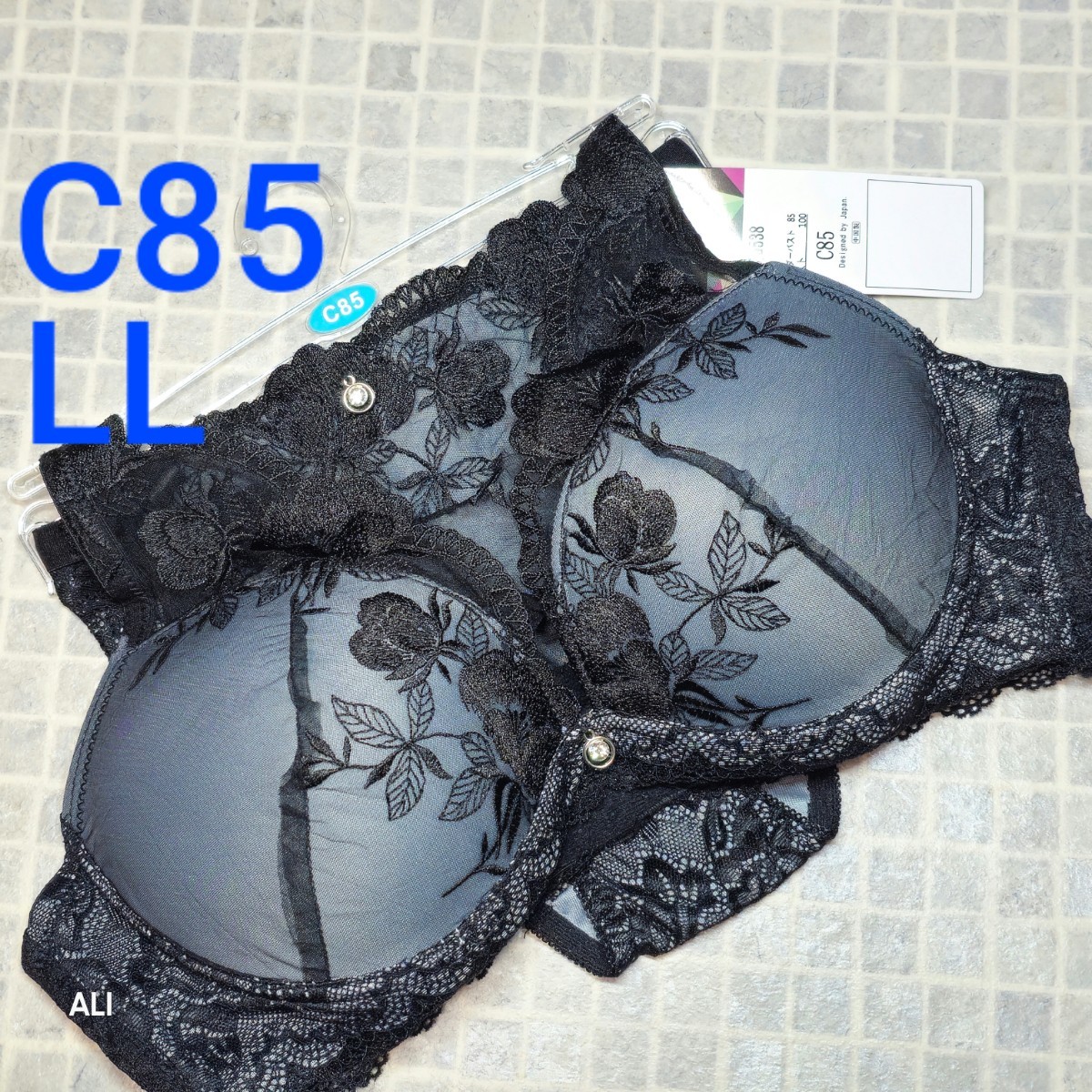 【未使用】1円スタート 4-7 新品 C85 LL ブラジャー＆ショーツセット ラグジュアリー 豪華の落札情報詳細 - ヤフオク落札価格検索 オークフリー