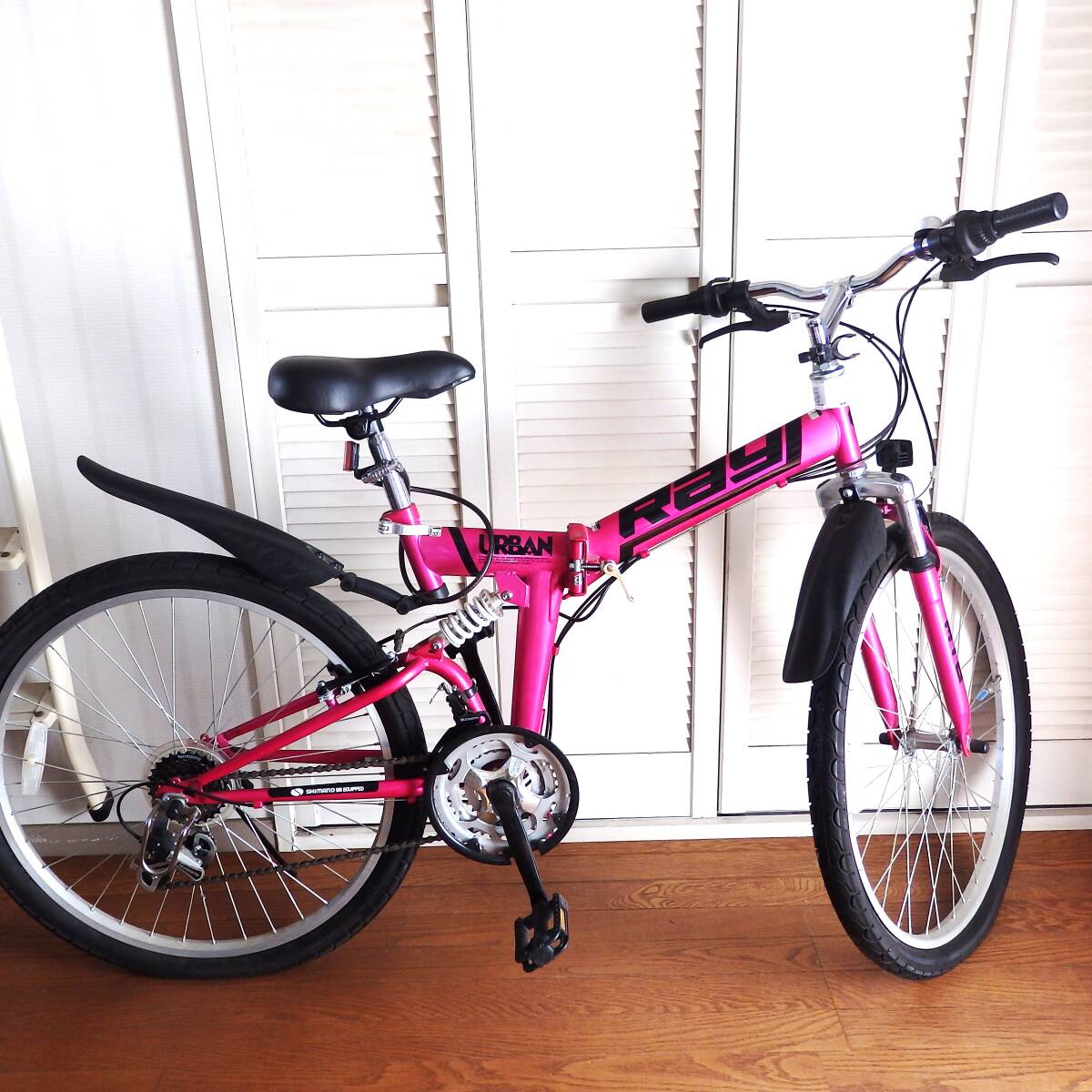 【やや傷や汚れあり】美品 折りたたみマウンテンバイク☆26インチRaychell MTB-2618RR☆使用頻度少なしUSED の落札情報詳細 - Yahoo!オークション落札価格検索 オークフリー