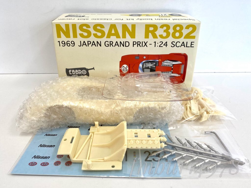 【未使用】★★★ 1円スタート！＜絶版・未使用＞EBBRO エブロ 1/24 NISSAN R382 (body for slot car) ボディキット スロットカーの落札情報詳細 ...