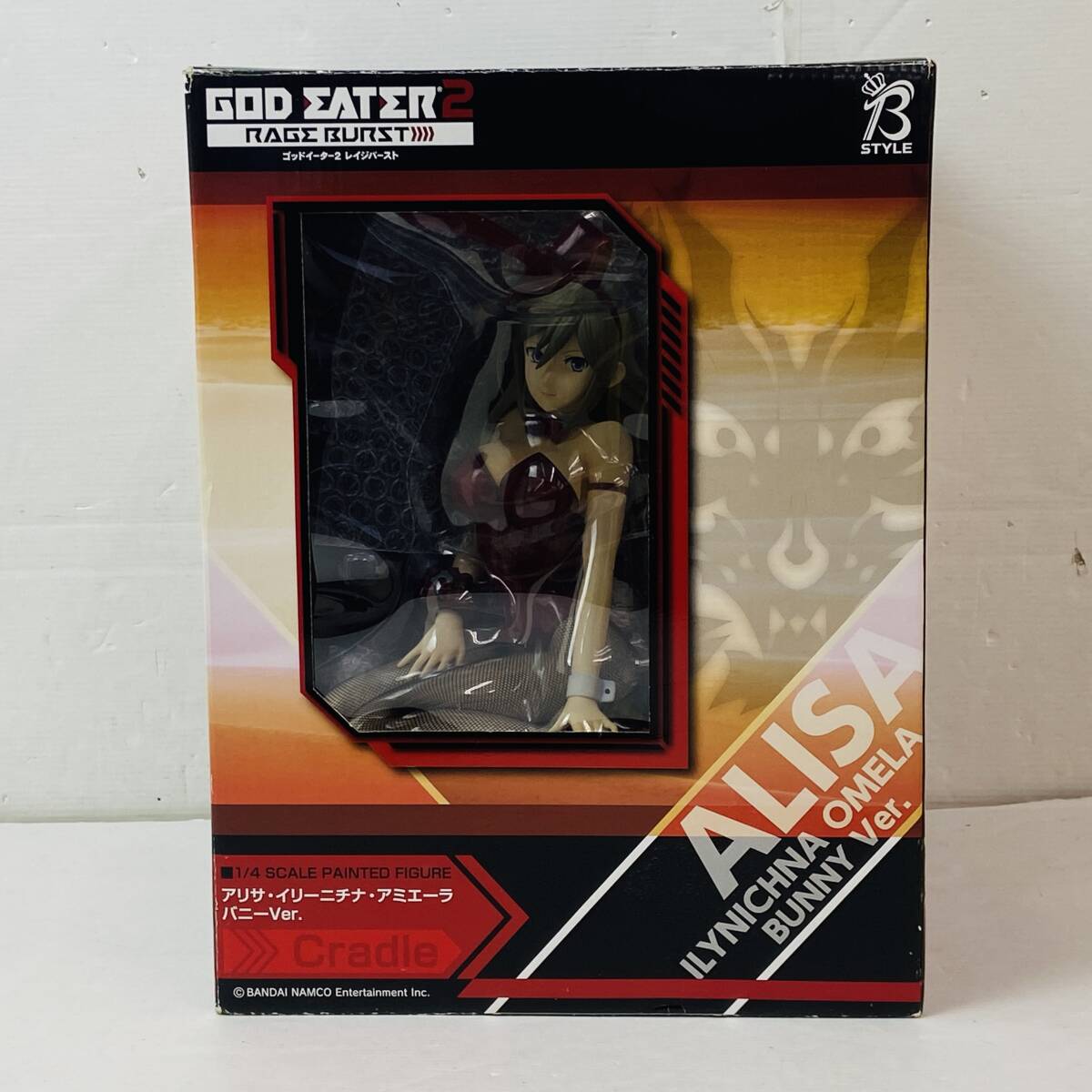 【やや傷や汚れあり】(25444)〇 B-STYLE ゴッドイーター2 レイジバースト アリサ・イリーニチナ・アミエーラ バニーVer. 1/ ...