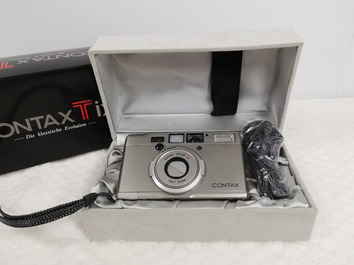 【目立った傷や汚れなし】【美品未使用・保管品】CONTAX Tix Die Klassische Evolution コンパクトカメラの落札 ...