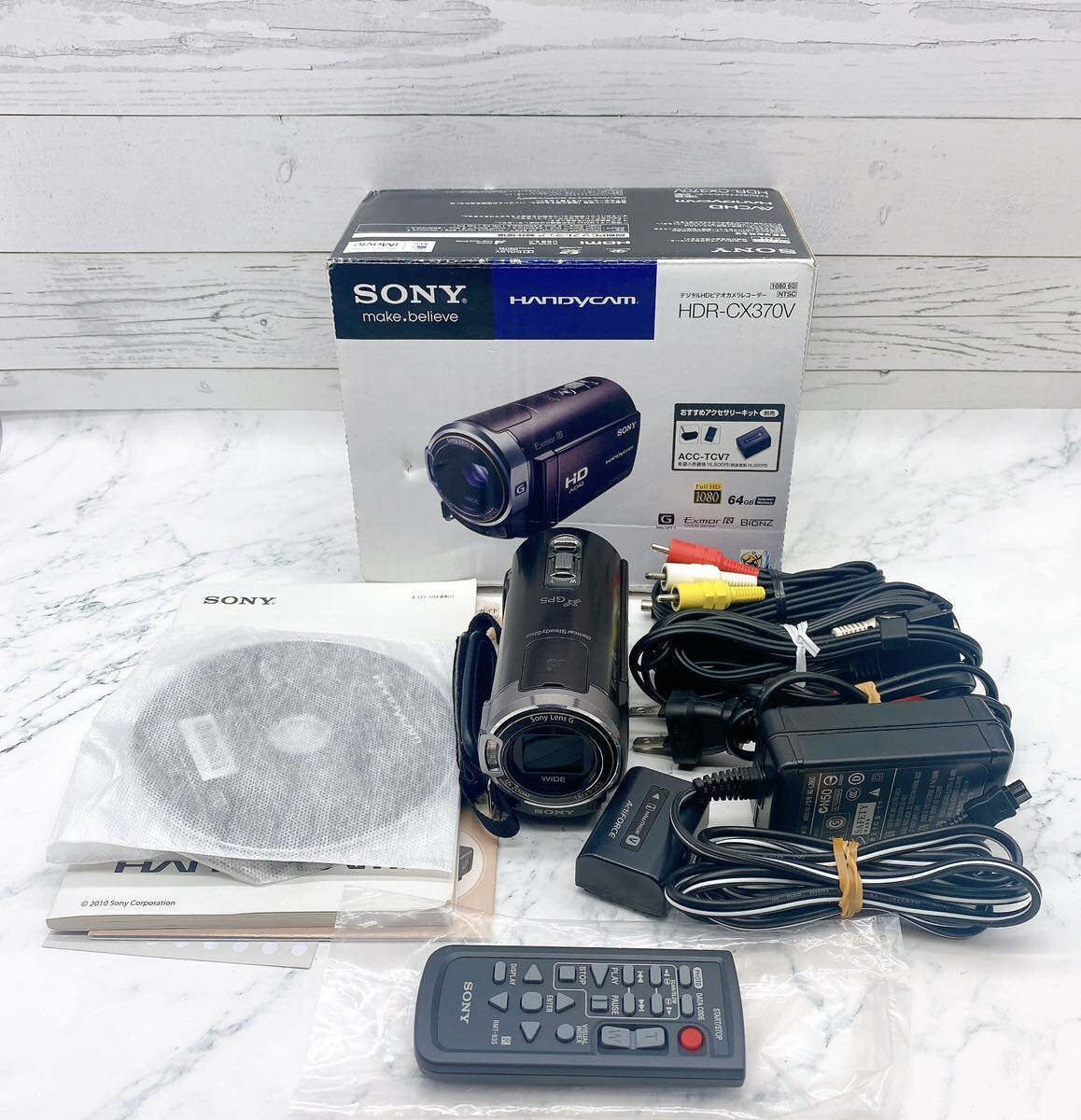 【未使用に近い】極美品 ソニー SONY フルハイビジョン3D ハンディカム HDR-TD10 ビデオカメラ 通電確認済み hm061904の ...