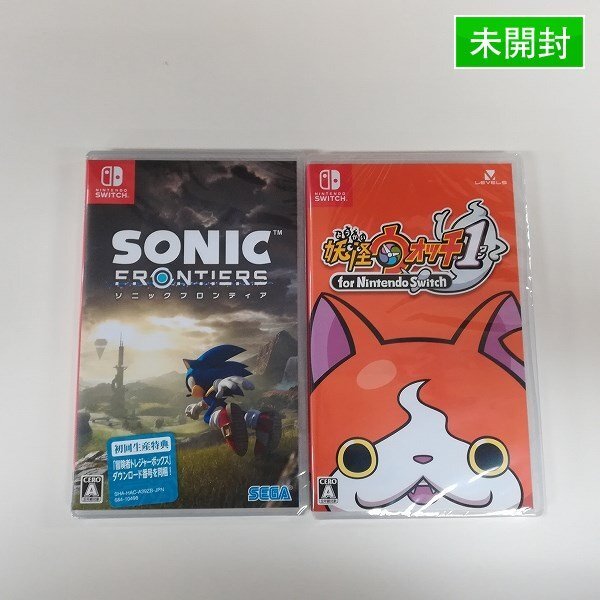 【未使用に近い】gA013a [未開封] スイッチ ソフト ソニックフロンティア 妖怪ウォッチ 1 計2点 | ゲーム Xの落札情報詳細 ...