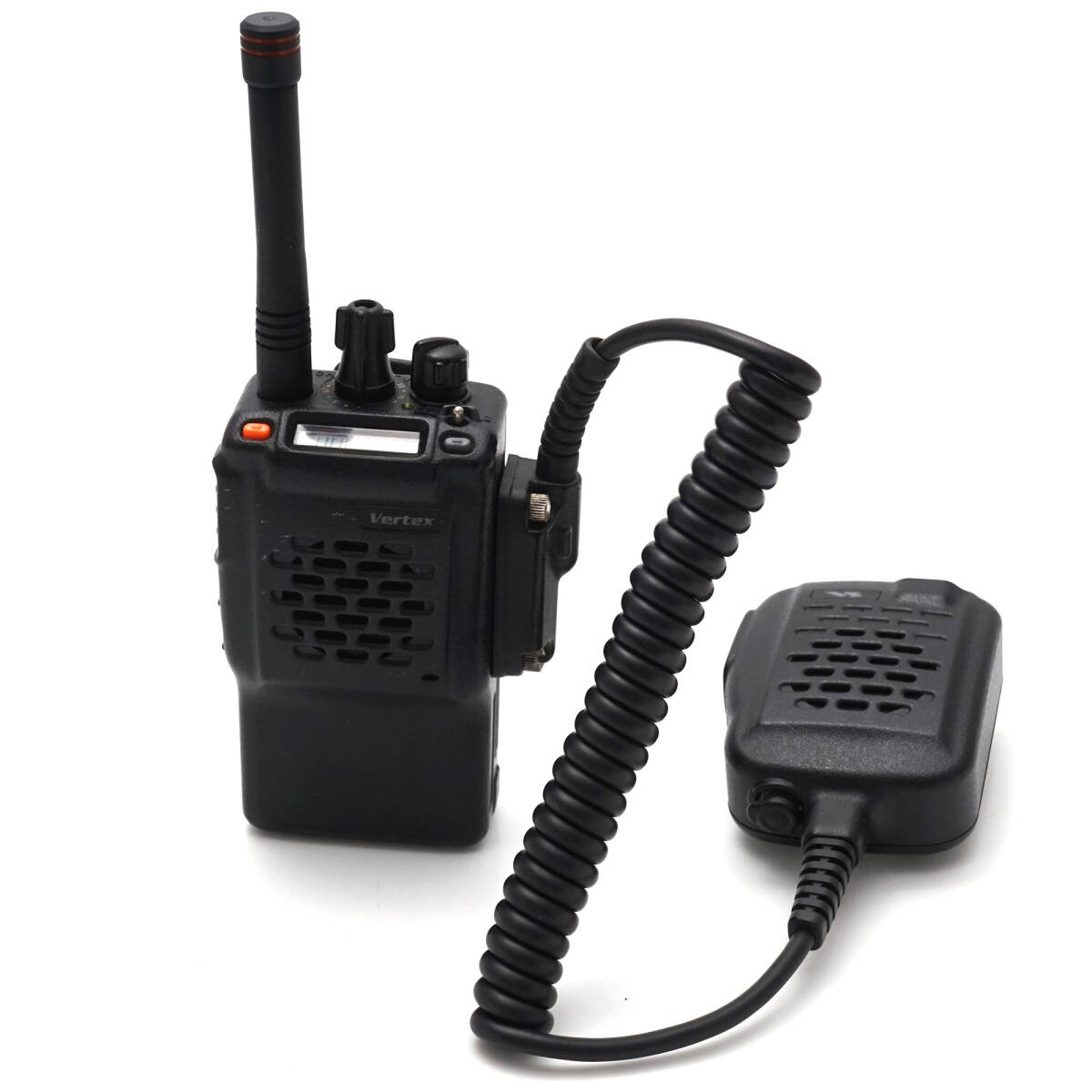 【やや傷や汚れあり】VERTEX STANDARD VX-800 ラジオ リモートマイクつき NYPD ニューヨーク市警察 採用 バーテックス スタンダード モトローラ ポリス 無線機の落札 ...
