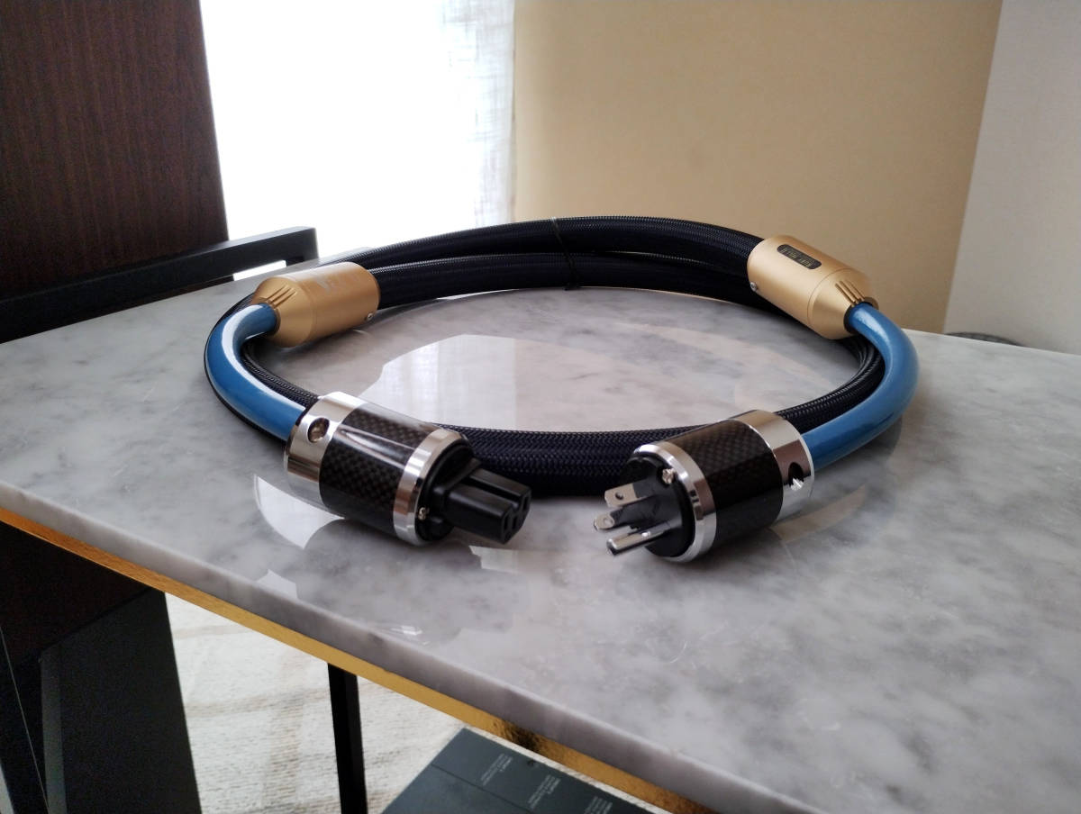 【未使用に近い】64万 Siltech Ruby Hill II 1.5m 電源ケーブル 世界最高峰・同社中核的モデル 強力な共振耐性と給電 ...