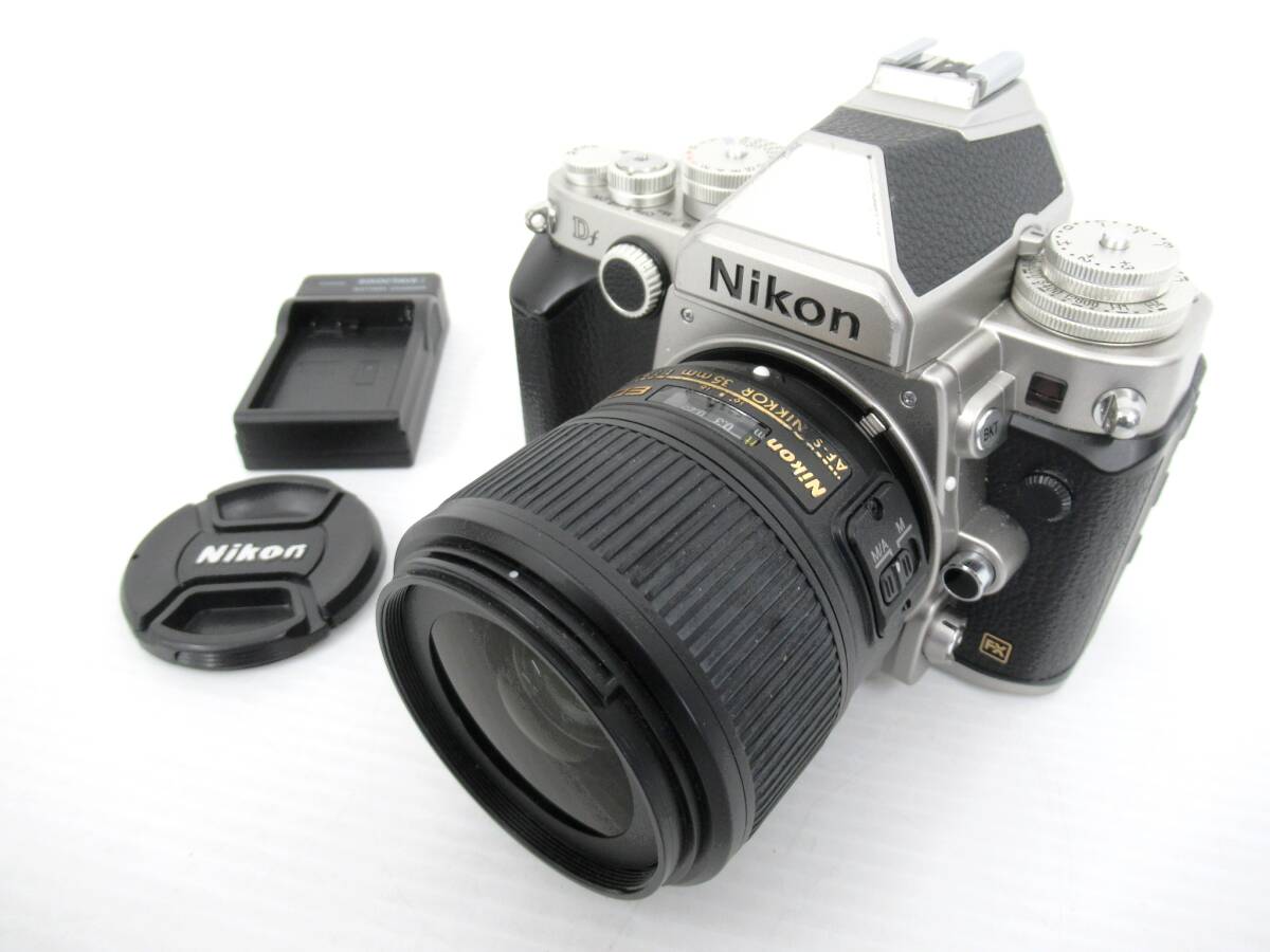 【やや傷や汚れあり】【Nikon/ニコン】卯④103//Df シルバー ボディ/AF-S NIKKOR 35mm 1:1.8 G/防湿庫保管の落札情報詳細 - Yahoo!オークション落札価格 ...