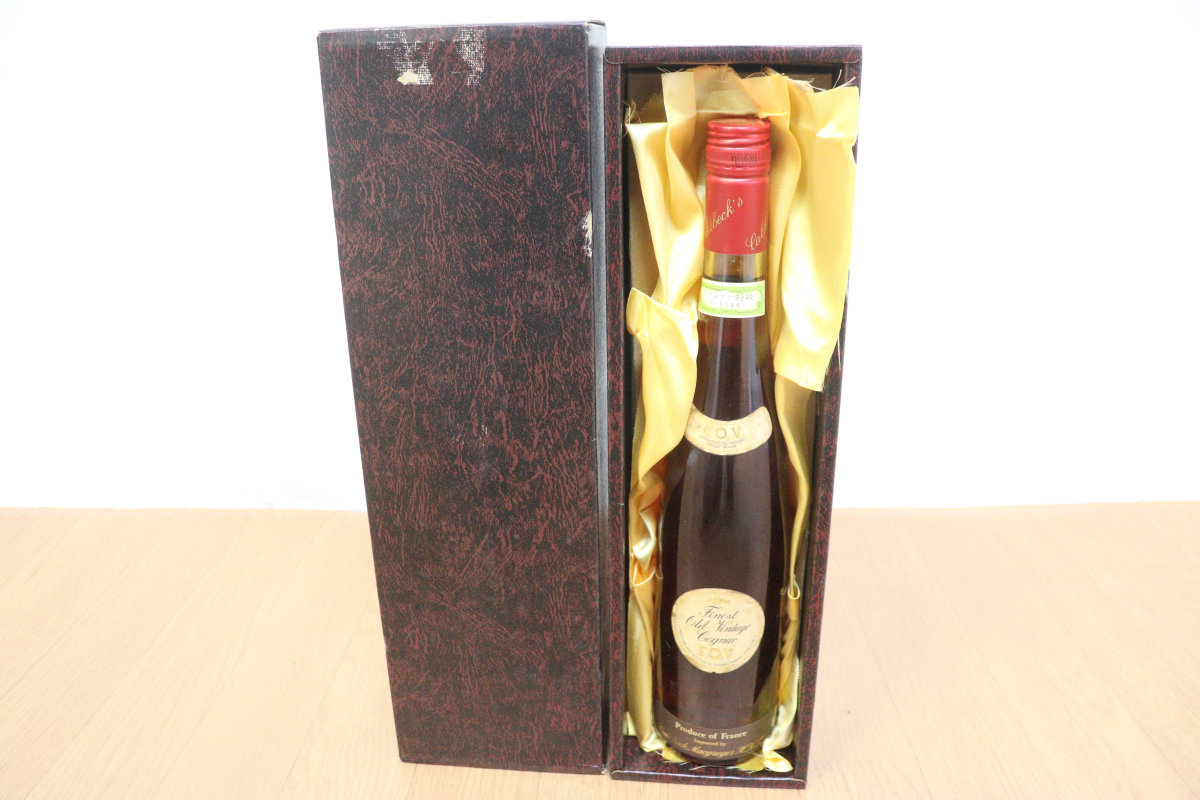 古酒 FOV Finest Old Vintage Brandy ファイネスト オールド ヴィンテージ ブランデー COGNAC コニャック ...