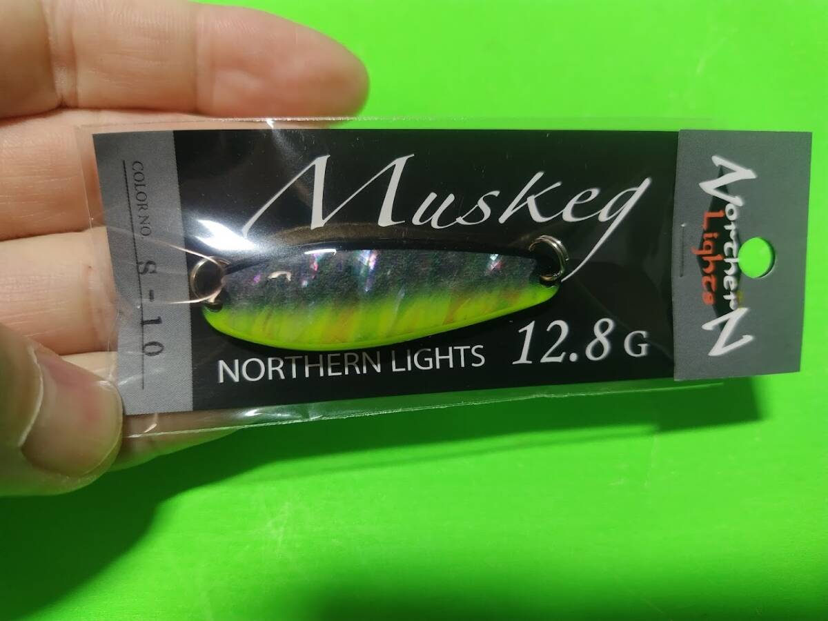【未使用】ノーザンライツ マスケグ Muskeg 12.8g シェル 新品未開封③ サーモン イトウ ニジマス ブラウントラウト レイク ...