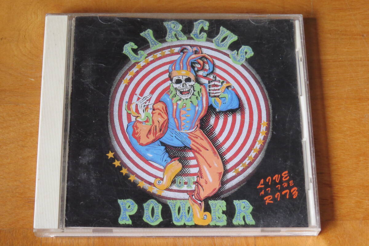 【やや傷や汚れあり】サーカス・オブ・パワー CIRCUS OF POWER/LIVE AT THE RITZ 国内盤の落札情報詳細 ...
