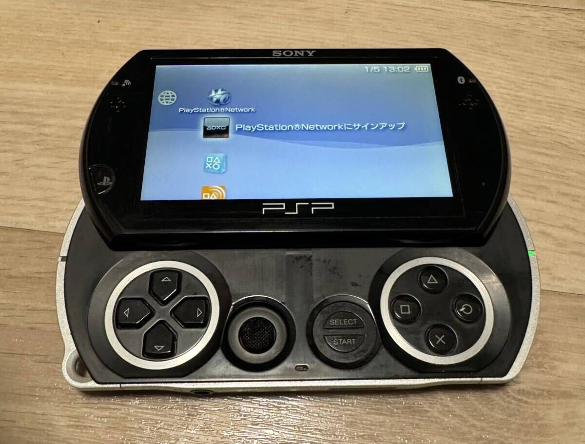 【やや傷や汚れあり】SONY PSP Go プレイステーションポータブル プレステ PlayStation Portable go ブラック ...