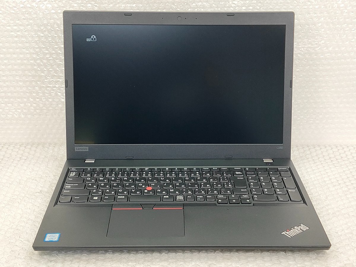 【全体的に状態が悪い】 【ジャンク】Lenovo ThinkPad L580 / i5 詳細不明 8世代シールあり / 4GBメモリ ...