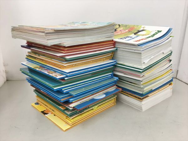 【傷や汚れあり】絵本 Kids Brown まとめセット CD付き レベル1-6 不揃い 約150冊セット Brown English ...