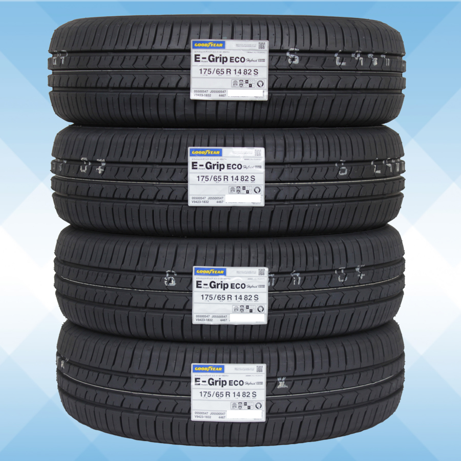 【未使用】175/65R14 82S GOODYEAR グッドイヤー EFFICIENT GRIP ECO EG01 24年製 正規品 送料無料 4本税込 \21,960 より 1の落札情報 ...