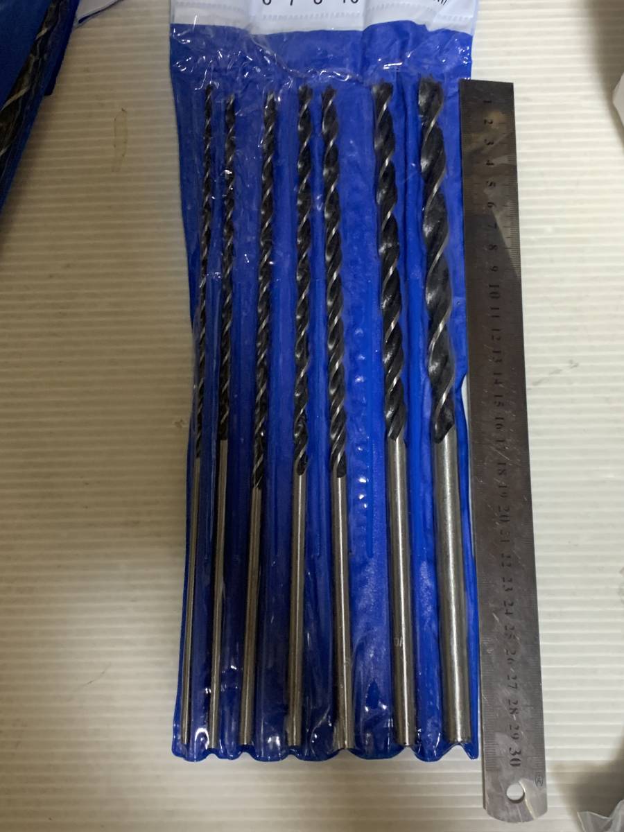【未使用】ドライバードリルビットロング 約30㎝ 4mm 5mm 6mm 7mm 8mm 10mm 12mm 7本 長いの落札情報詳細 - ヤフオク落札価格検索 オークフリー