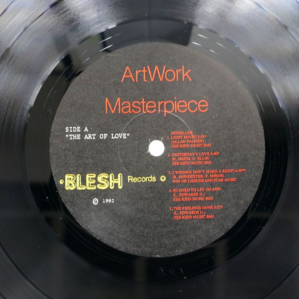 【やや傷や汚れあり】米 ARTWORK/MASTERPIECE/BLESH AVL91111 LPの落札情報詳細 - Yahoo!オークション ...