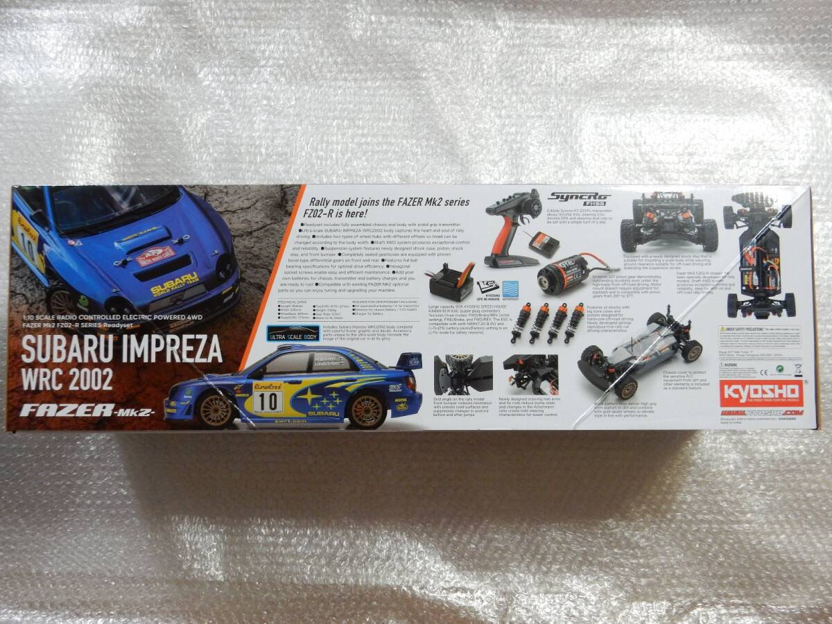 【未使用】新品 京商 スバル インプレッサ フェーザー レディセット 34481T1 SUBARU IMPREZA WRC 2002 ...