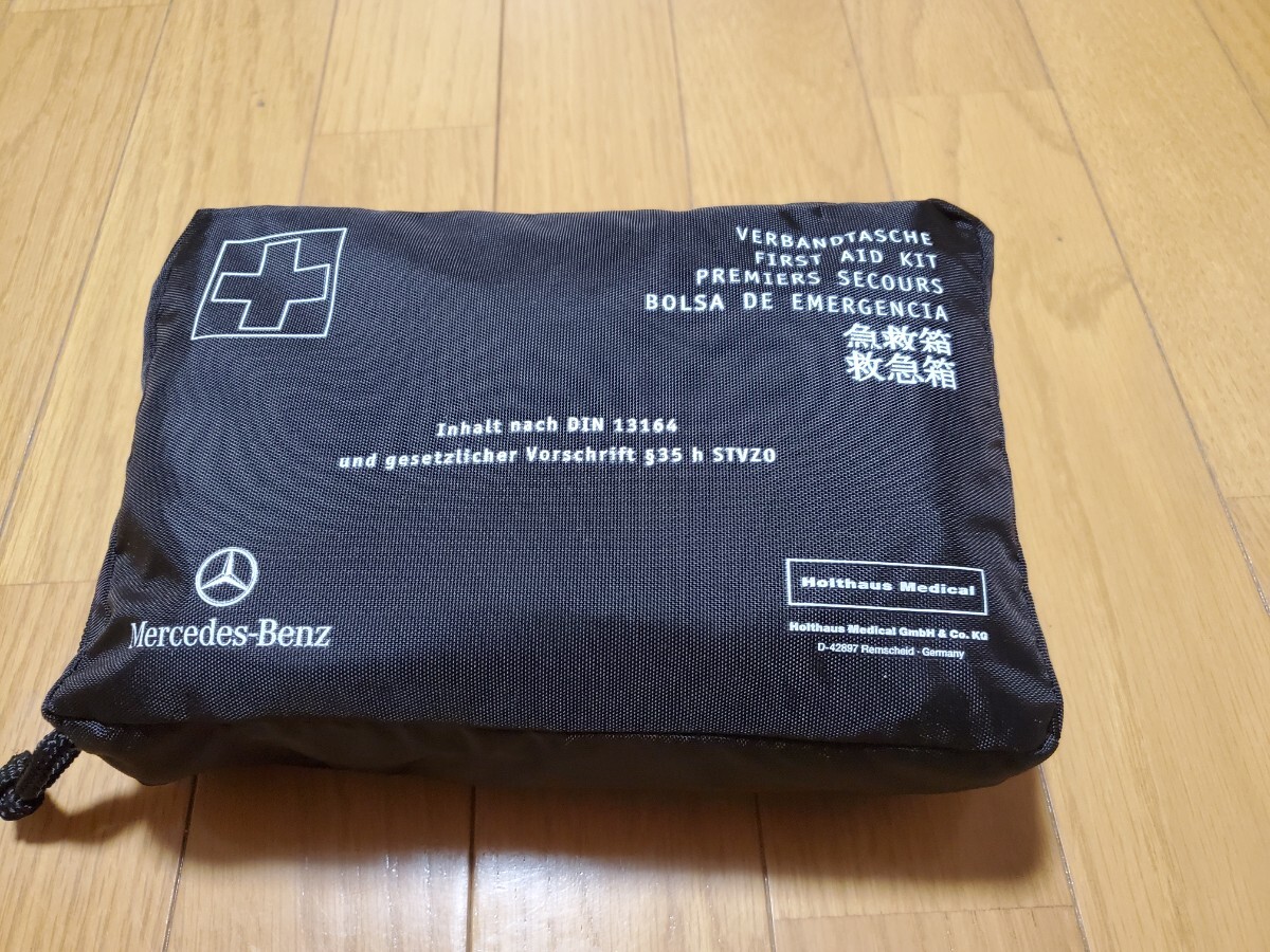 【未使用】⑤【新品】 未使用品 メルセデスベンツ Mercedes-Benz 純正 FIRST AID KIT ファーストエイドキット 救急 ...