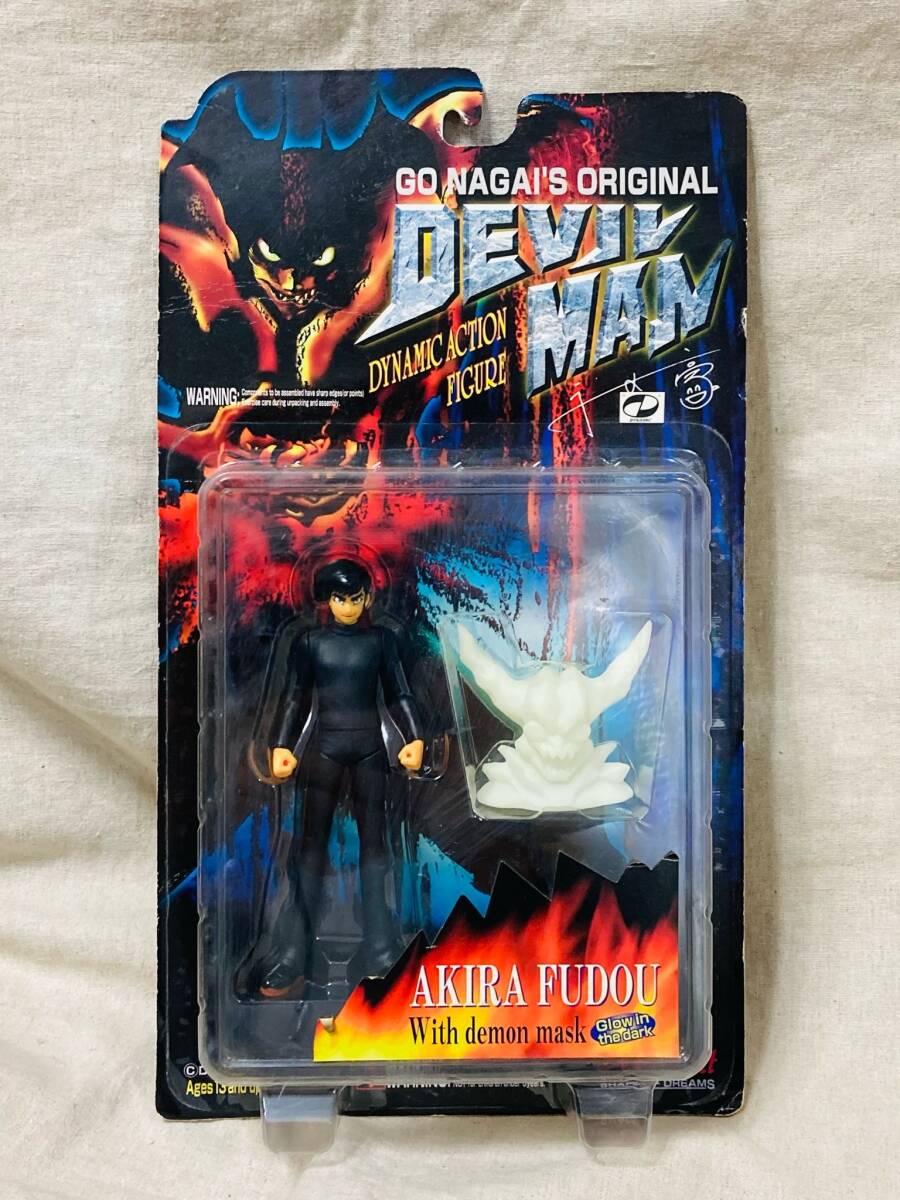 【未使用】GO NAGAI'S ORIGINAL DEVILMAN DYNAMIC ACTION FIGURES 不動明 ホワイトデーモンマスク付 未開封 経年保管品の落札情報詳細 ...
