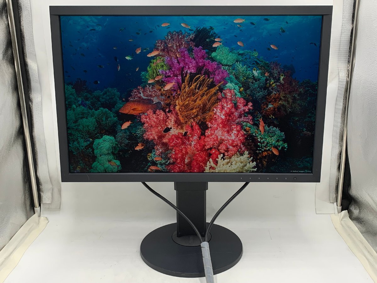 【目立った傷や汚れなし】EIZO ColorEdge 27インチカラーマネージメント液晶モニター CS2730-BK(2560×1440/ノン ...